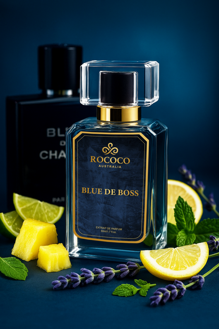 𝐁𝐥𝐮𝐞 𝐃𝐞 𝐁𝐨𝐬𝐬 | Inspired by Bleu de Chanel – Rococo Australia